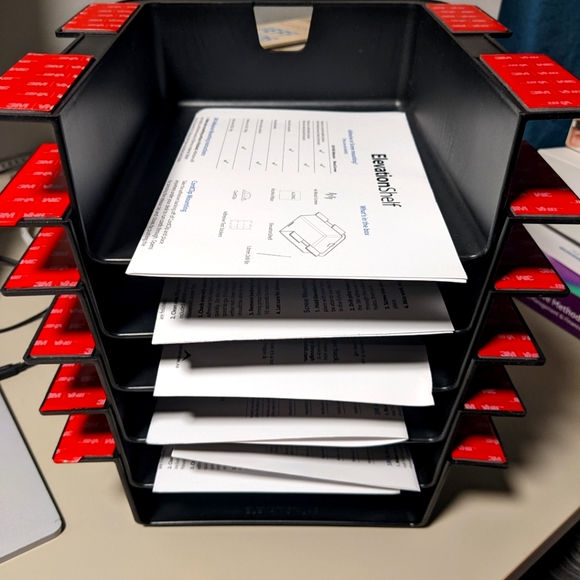 elevation lab | Office | 2pack Elevation Shelf Under Desk Storage Shelf ...